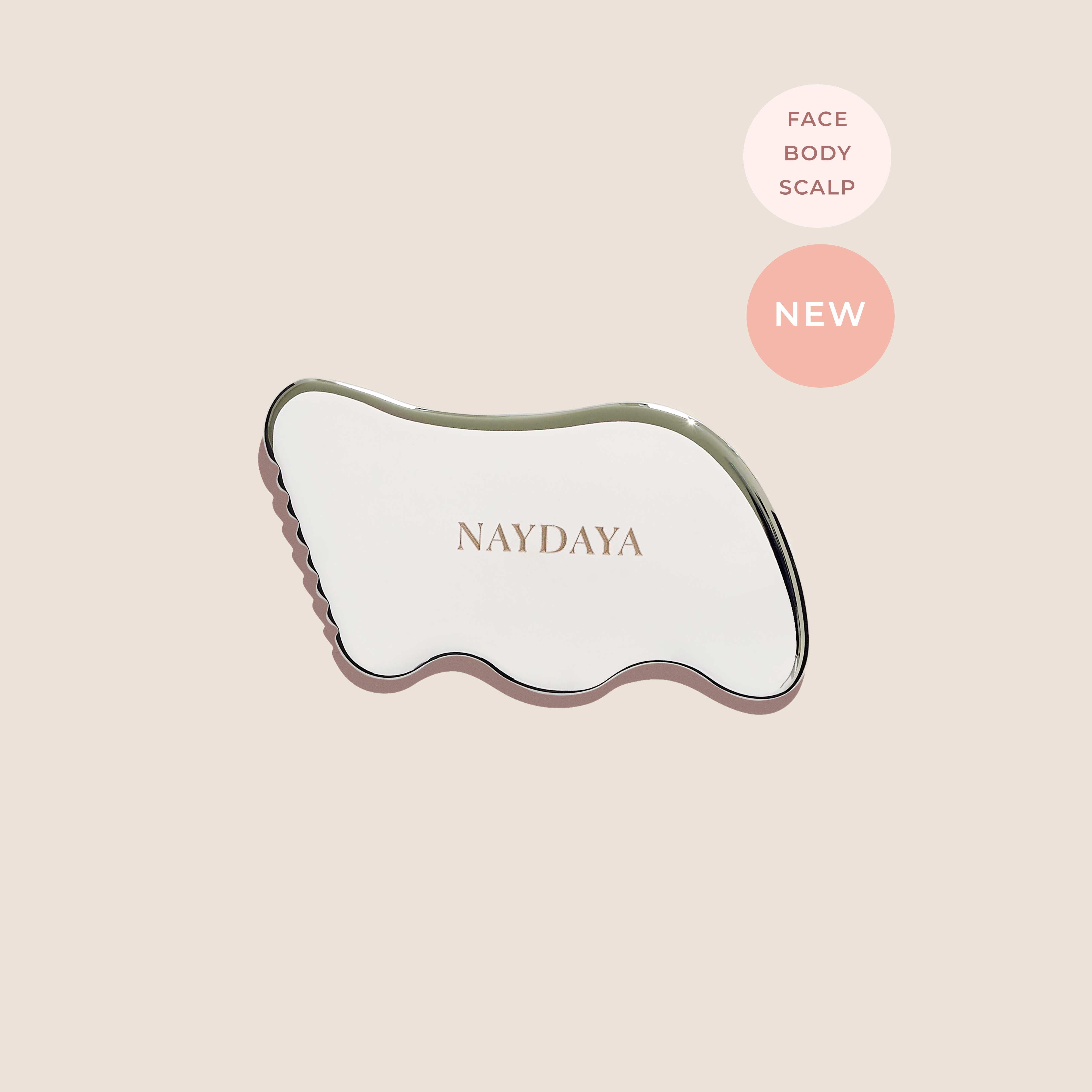 The Gua Sha Massage Tool For Body Face And Scalp Naydaya